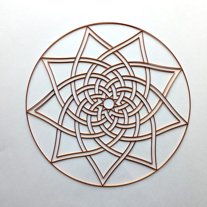 Flower Star Pattern – pourawayfluidarts