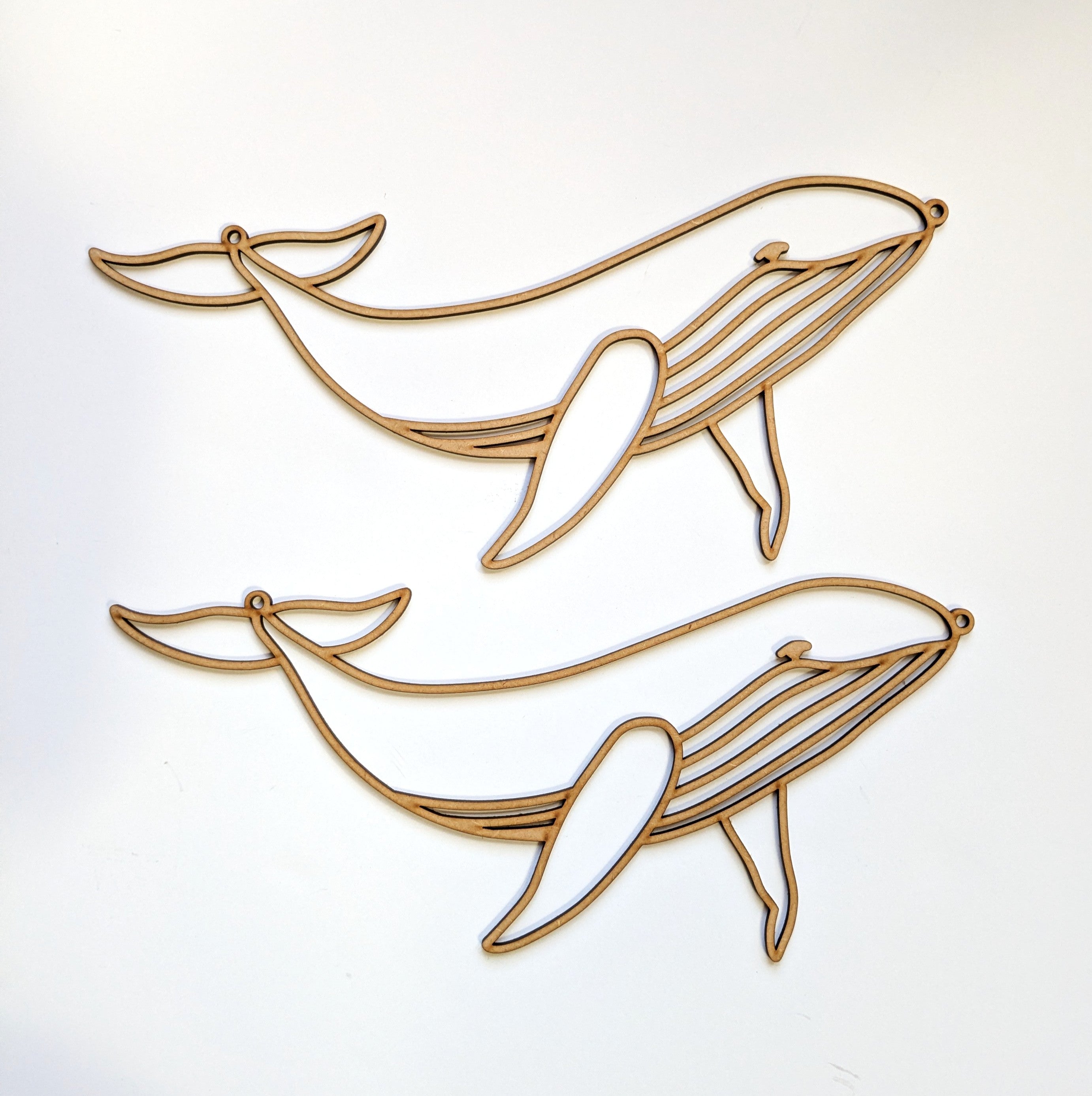 Whale MDF Template for resin art - set of 2 – pourawayfluidarts